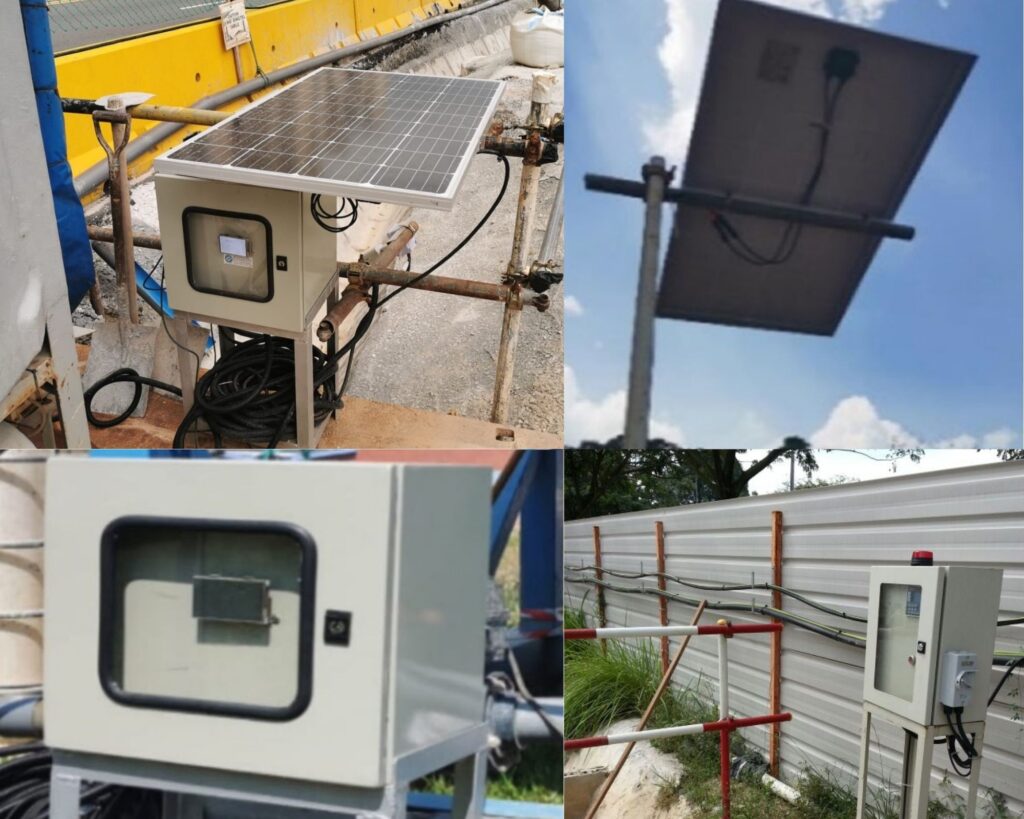 NEA Wireless Real Time TSS Monitoring System Singapore with CCTV Sales