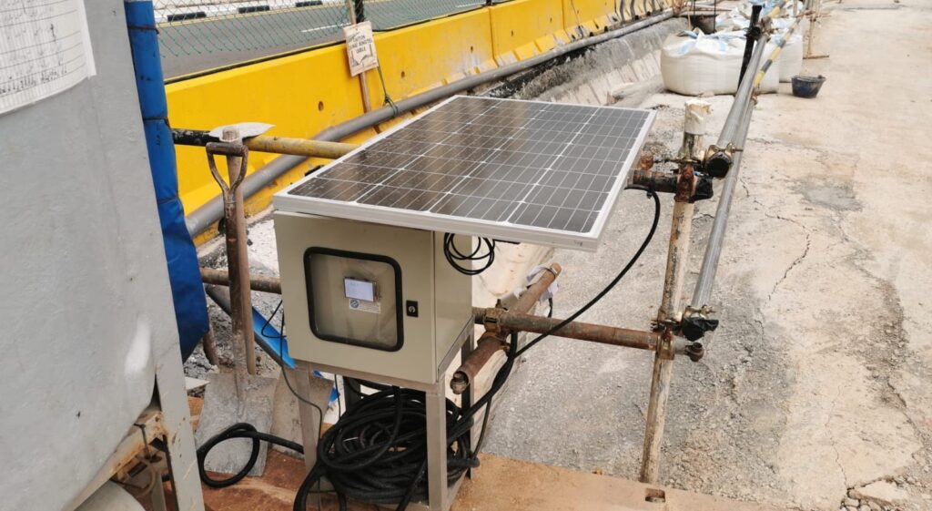 NEA Wireless Real Time TSS Monitoring System Singapore with CCTV Sales