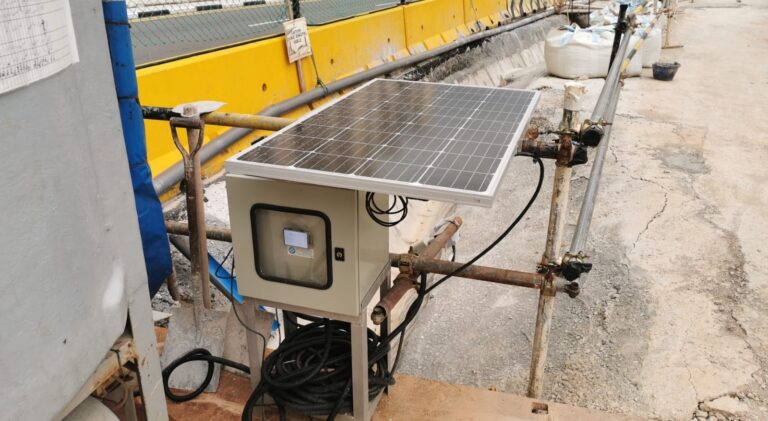 NEA Wireless Real time TSS monitoring system in Singapore With CCTV